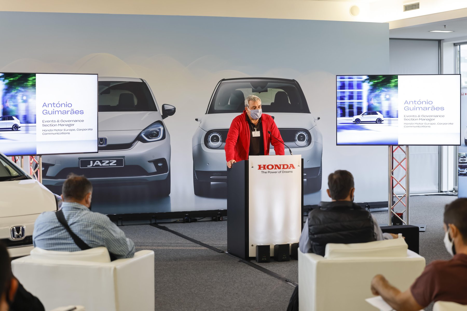 Honda Motor Europe hold first event since start of crisis